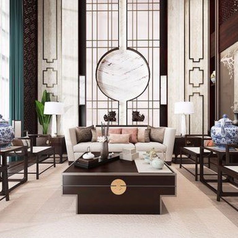 30+ Gorgeous Chinese Living Room Design Ideas