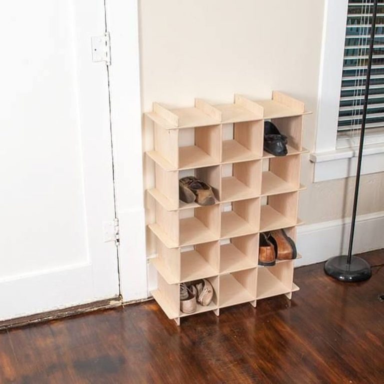30+ Minimalist Shoes Racks Design For Your Inspiration