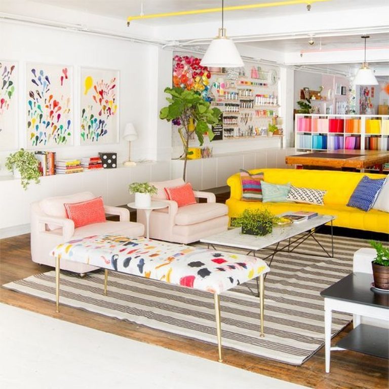20+ Best Ideas To Bring A Pop Of Bright Color Into Your Interior Design