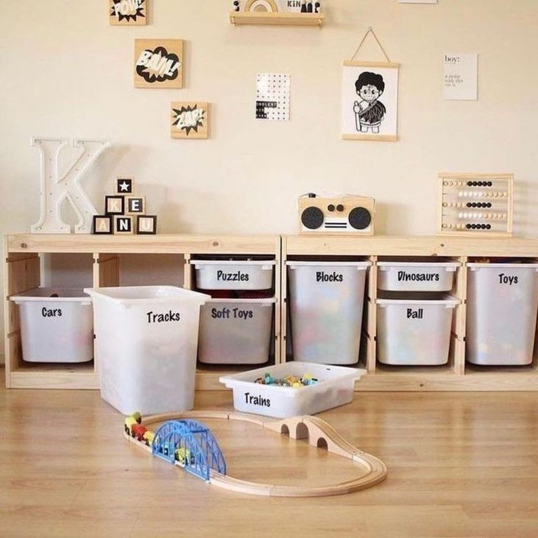 20+ Brilliant Toy Storage Ideas For Small Space