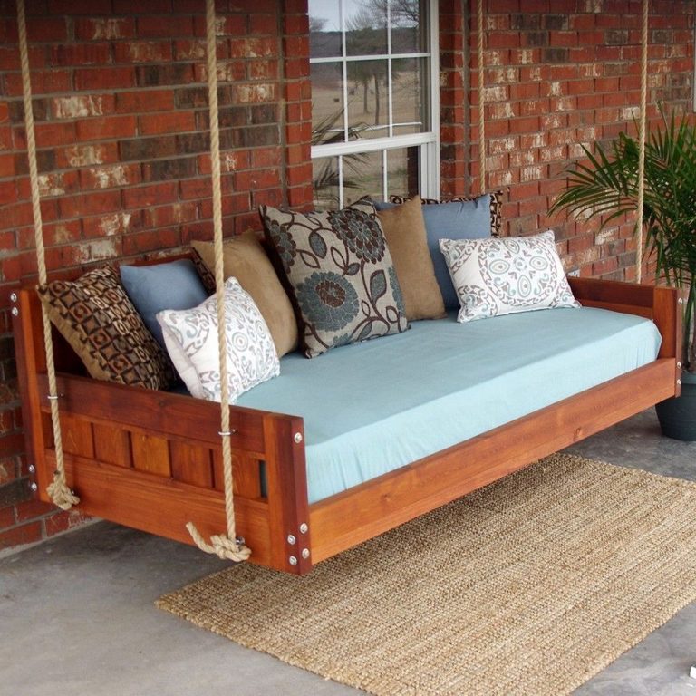 30+ Impressive Porch Swing Ideas To Get Comfort In Relaxing