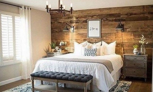 20+ Modern Rustic Master Bedroom Design Ideas