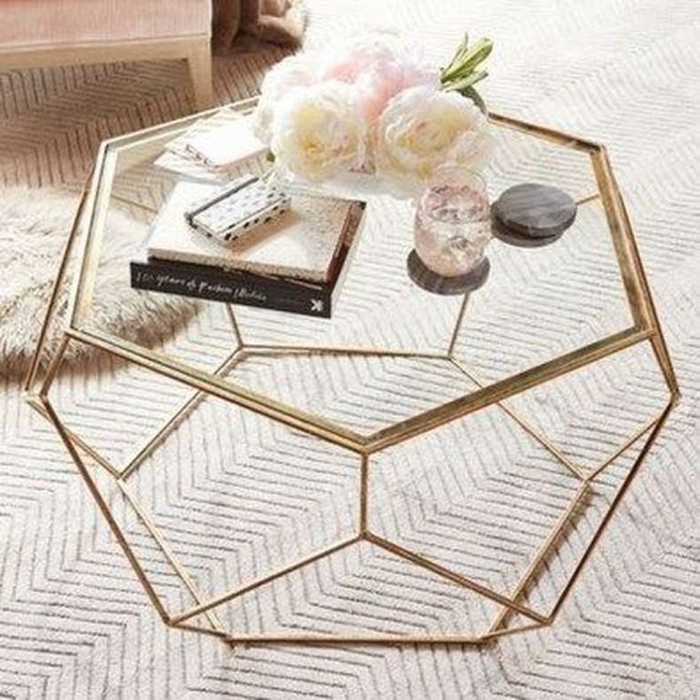 30+ Unique Glass Coffee Table Design Ideas