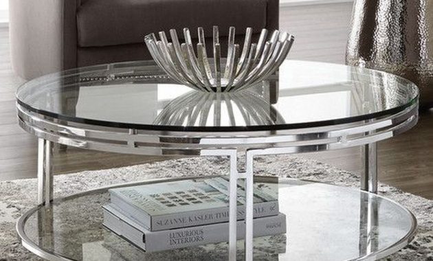 30+ Unique Glass Coffee Table Design Ideas