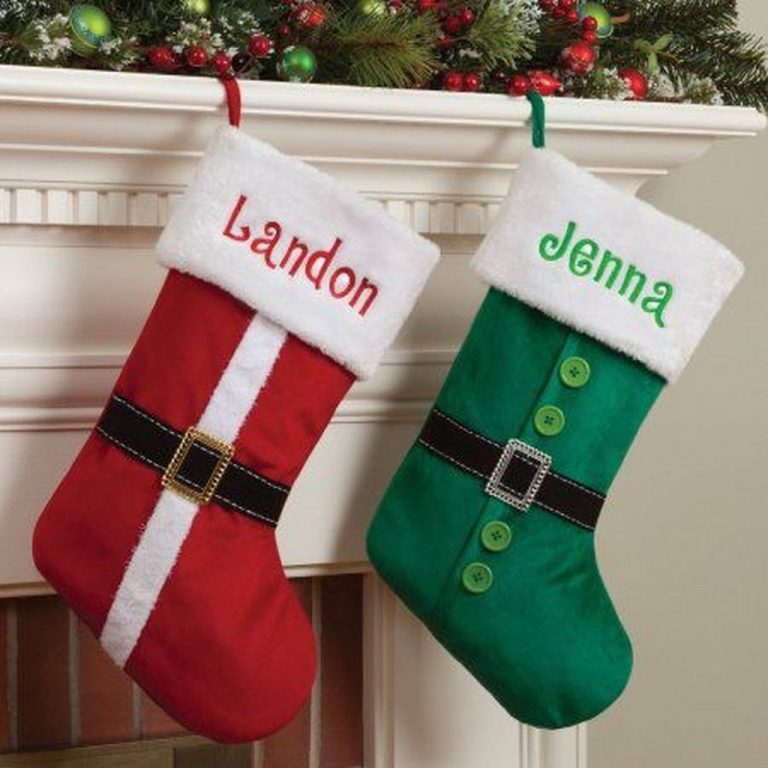 20+ Creative Christmas Stocking Ideas For Stylish Interiors