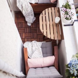30+ Fascinating Small Balcony Ideas With Relax Seating Area