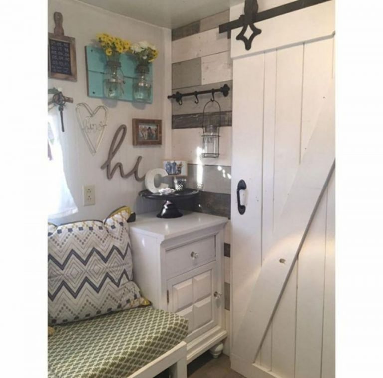 20+ Marvelous Farmhouse RV Makeover Ideas You Can Do