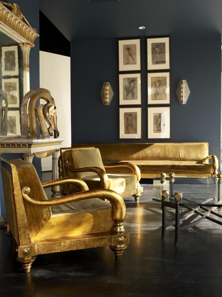 20+ Fancy Gold Color Interior Design Ideas For Your Home Style To Copy