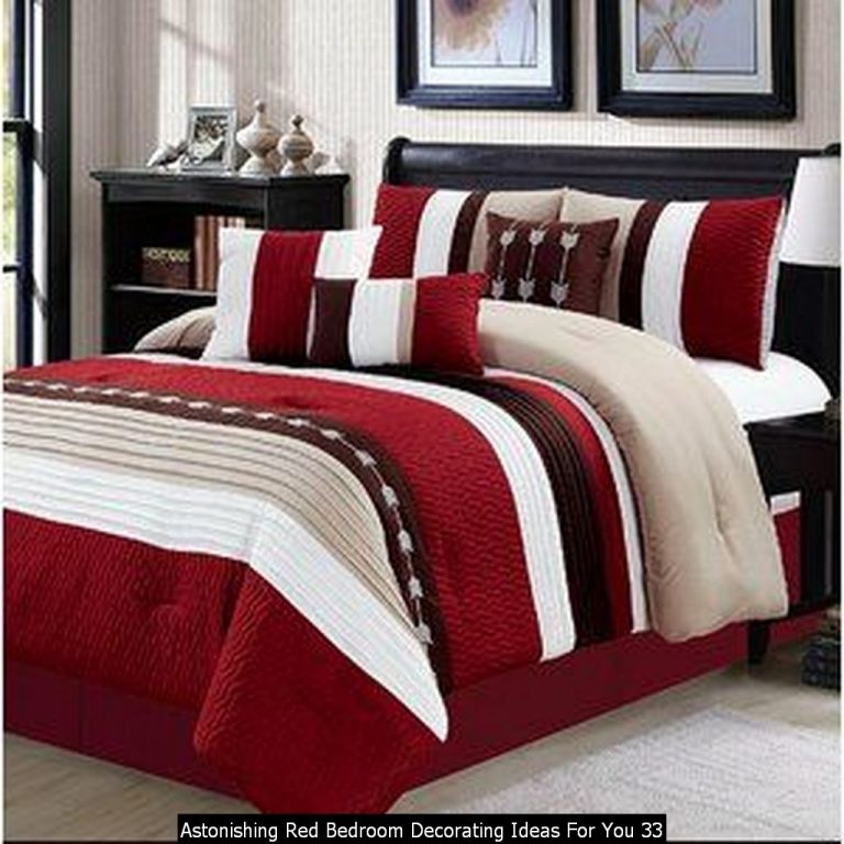 20+ Astonishing Red Bedroom Decorating Ideas For You