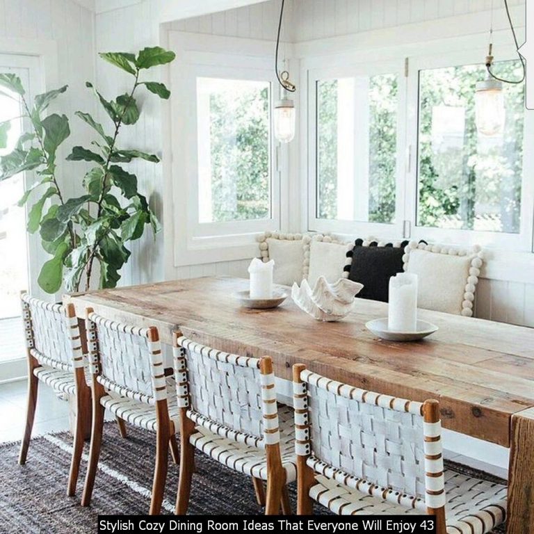 30+ Stylish Cozy Dining Room Ideas That Everyone Will Enjoy